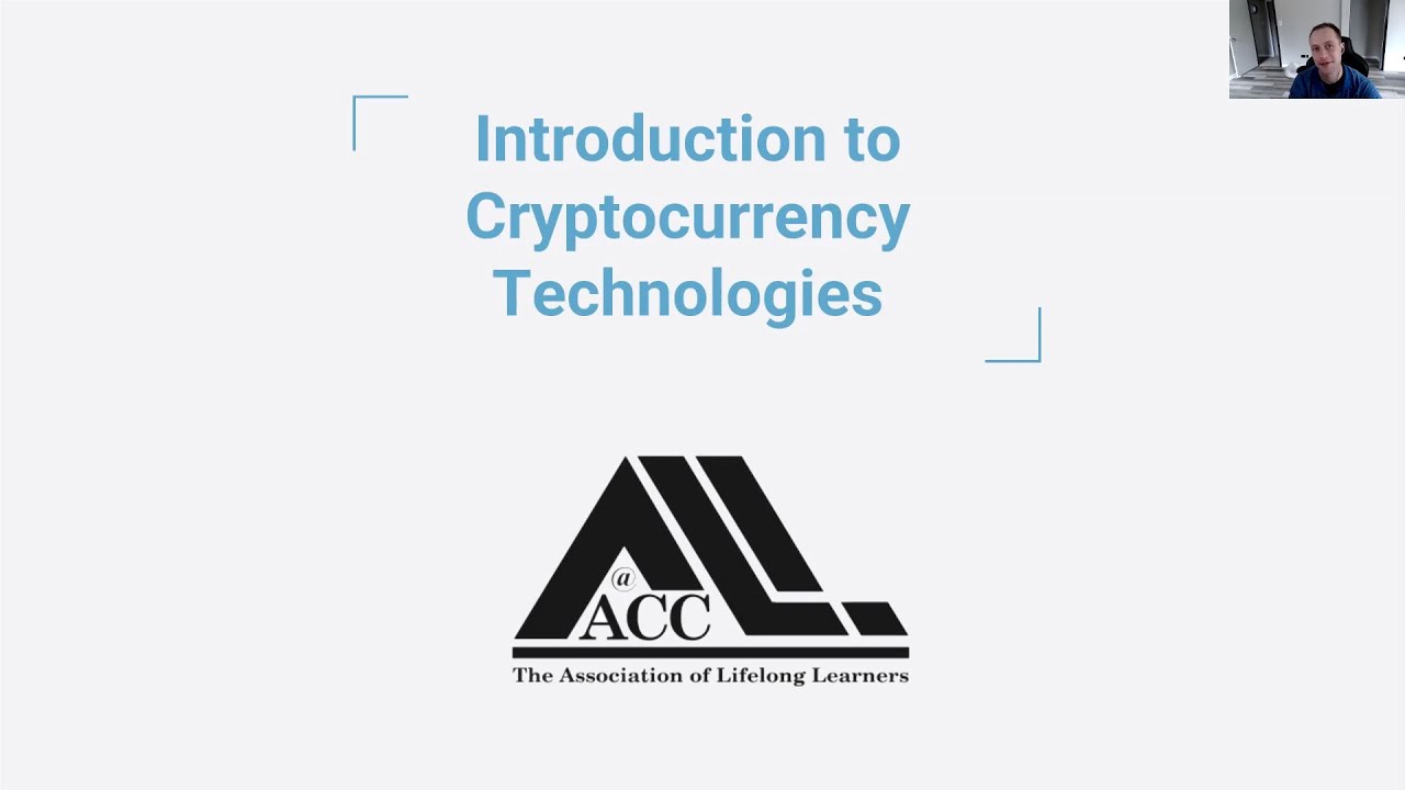 AN INTRODUCTION TO CRYPTOCURRENCY TECHNOLOGIES (BLOCKCHAIN 101) - YouTube