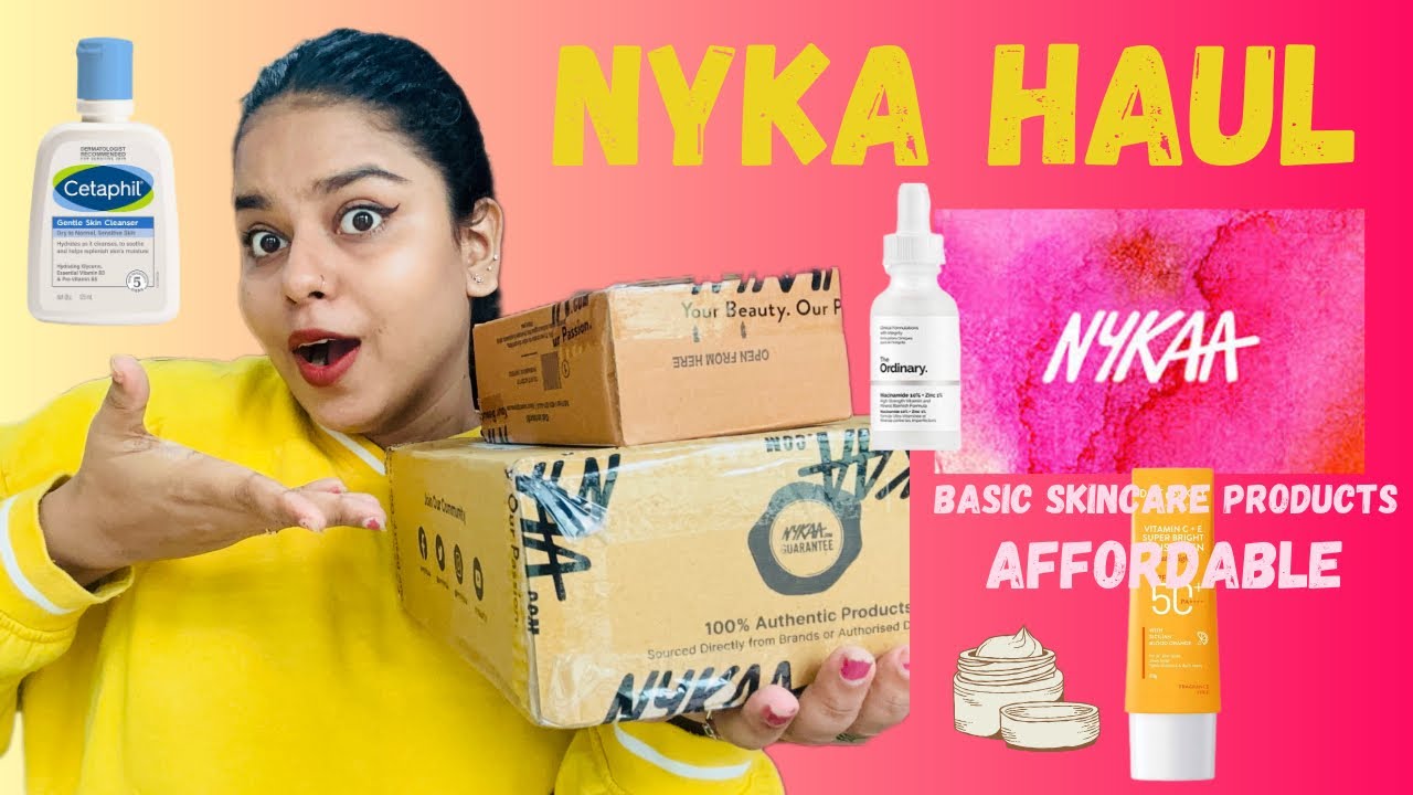 📦*NYKA Haul 🧴💗| “My Favourite Skincare ‘| Unboxing | BEING US BY AJ ♥️ ...