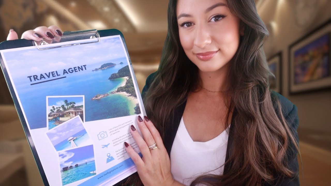 ASMR Luxury Travel Agent Roleplay ⭐️ - YouTube