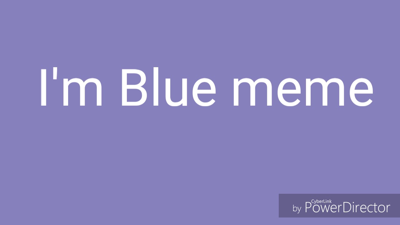 I'm Blue meme (feat gamer panda yay - YouTube