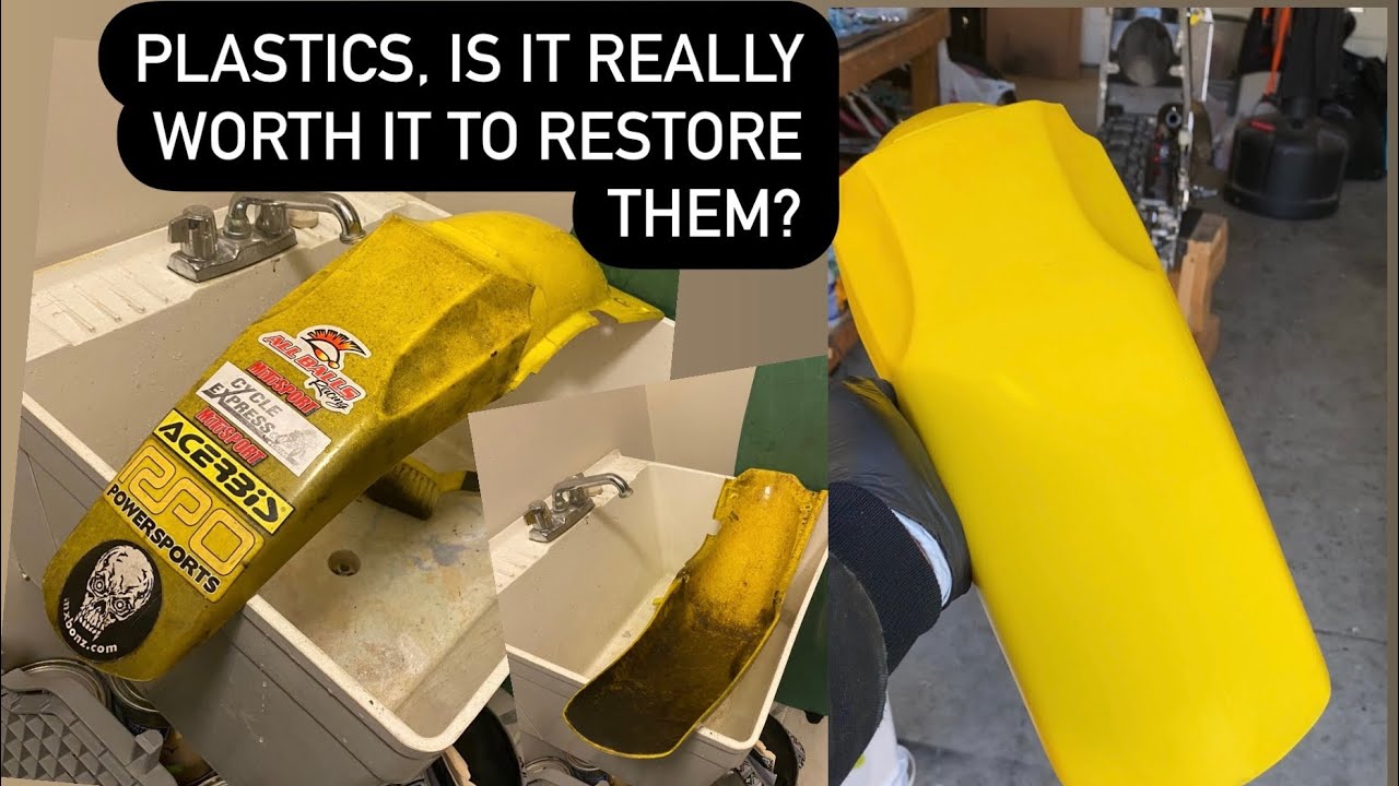 E05 2000 RM 125 restore plastics or buy new? - YouTube