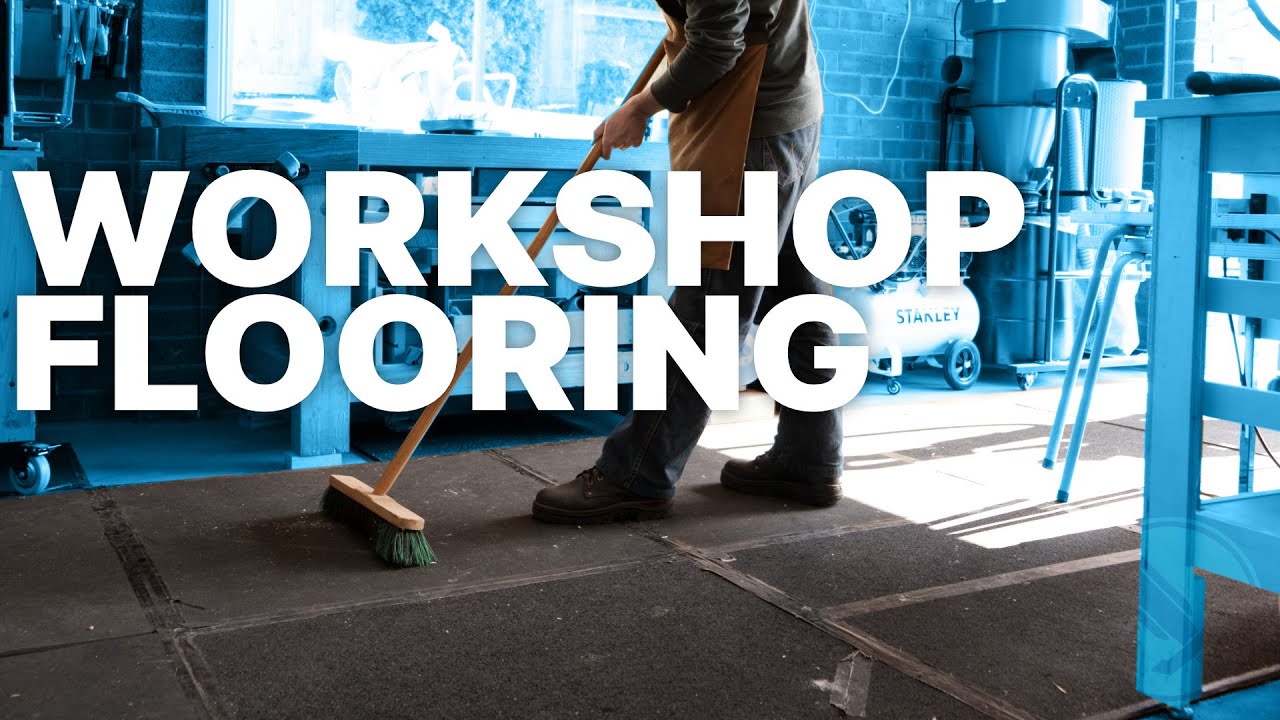 Keeping my feet comfy in the workshop - Fitting Out The Woodworking Shop - YouTube