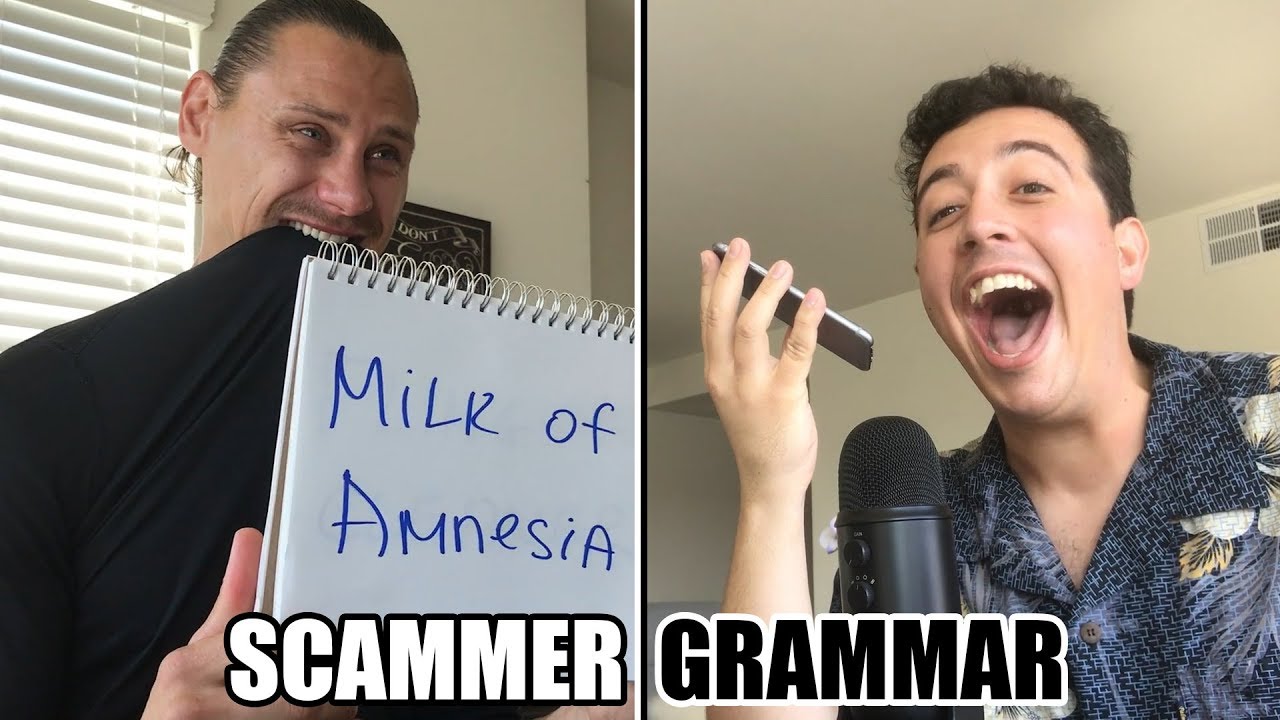 Wasting EPIC Scammer Time (Scammer Grammar) - YouTube