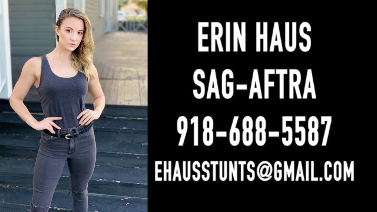 Erin Haus Stunt Reel 2020 - YouTube