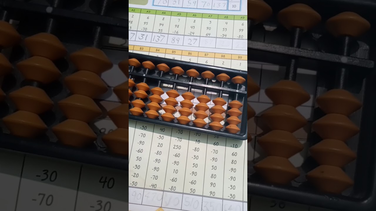 Abacus questions solve by abacus (Part 1) - YouTube