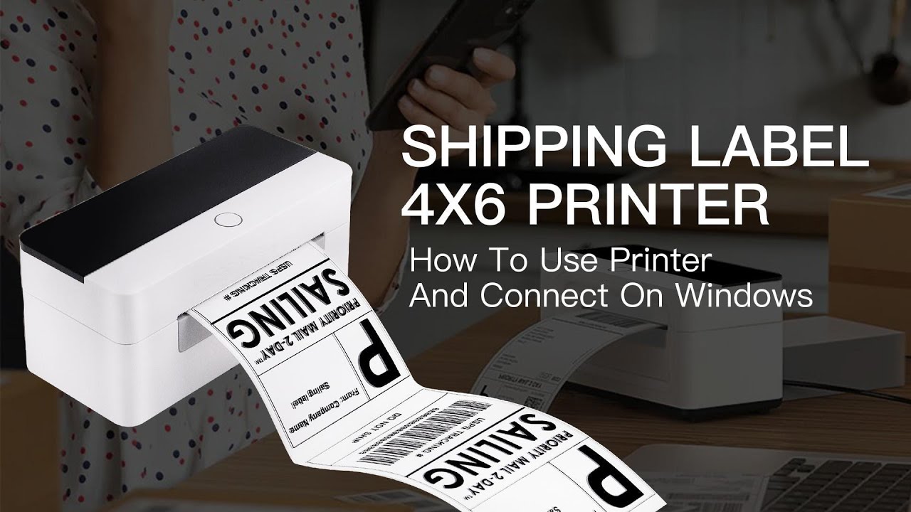 Thermal Label Printer:Complete Guide from Unboxing to Printing via PC ...