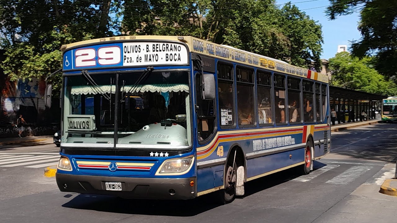 Línea 29 interno 43 Italbus Tropea II OH1718L con aire acondicionado ...