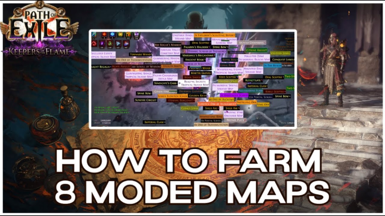 [PoE 3.27] How to farm 8 moded Maps - YouTube