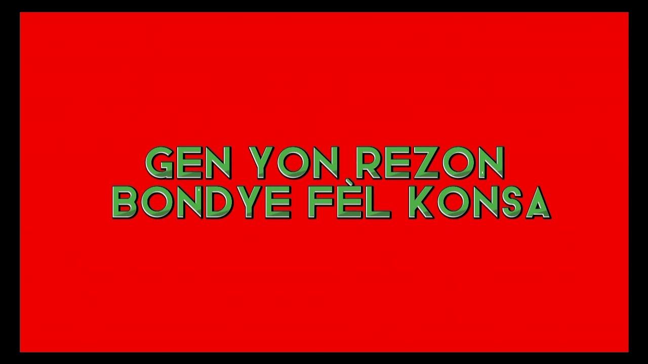 Gen Yon Rezon Bondye Fèl Konsa/ Lyrics Chan an nan deskriipsyon an. - YouTube