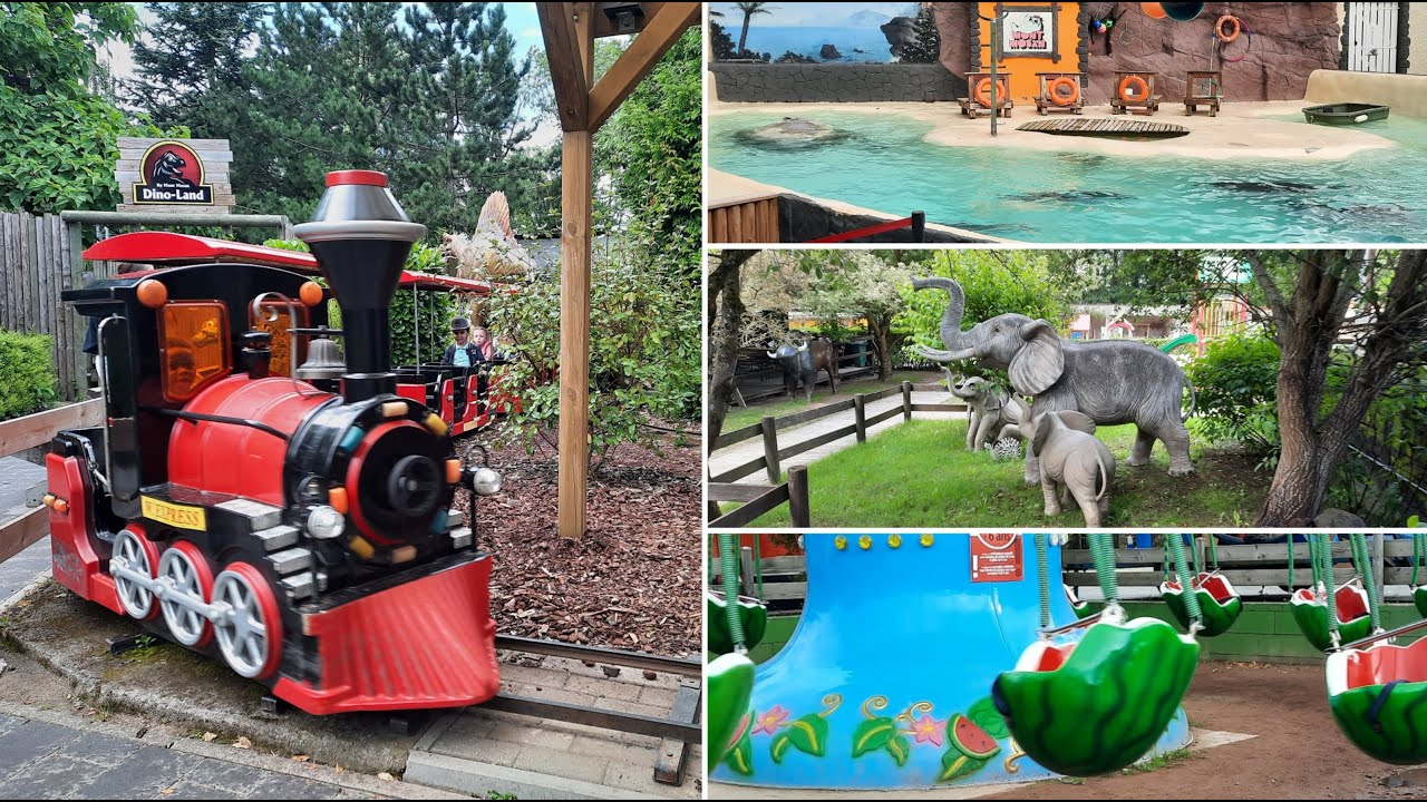 Parc famillial Mont Mosan à Huy en Belgique 🎠🎢🎡 - YouTube