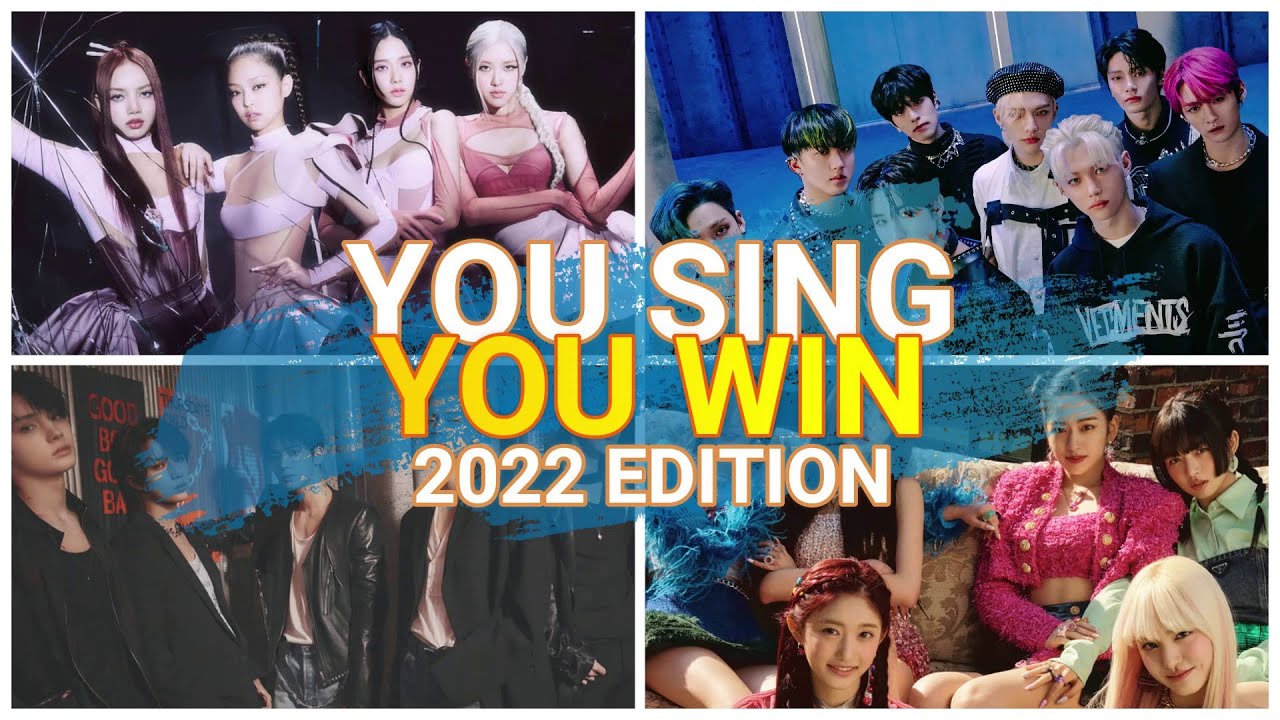 K-POP GAME - YOU SING, YOU WIN 2022 EDITION (50 SONGS WITH LYRICS ...