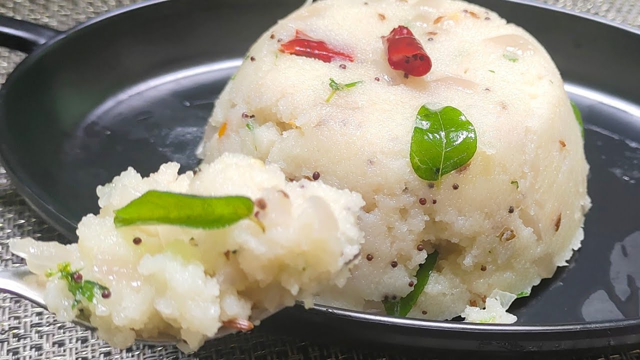 Easy Breakfast Recipe For School Kids | Uppittu | Rava Uppittu Recipe ...