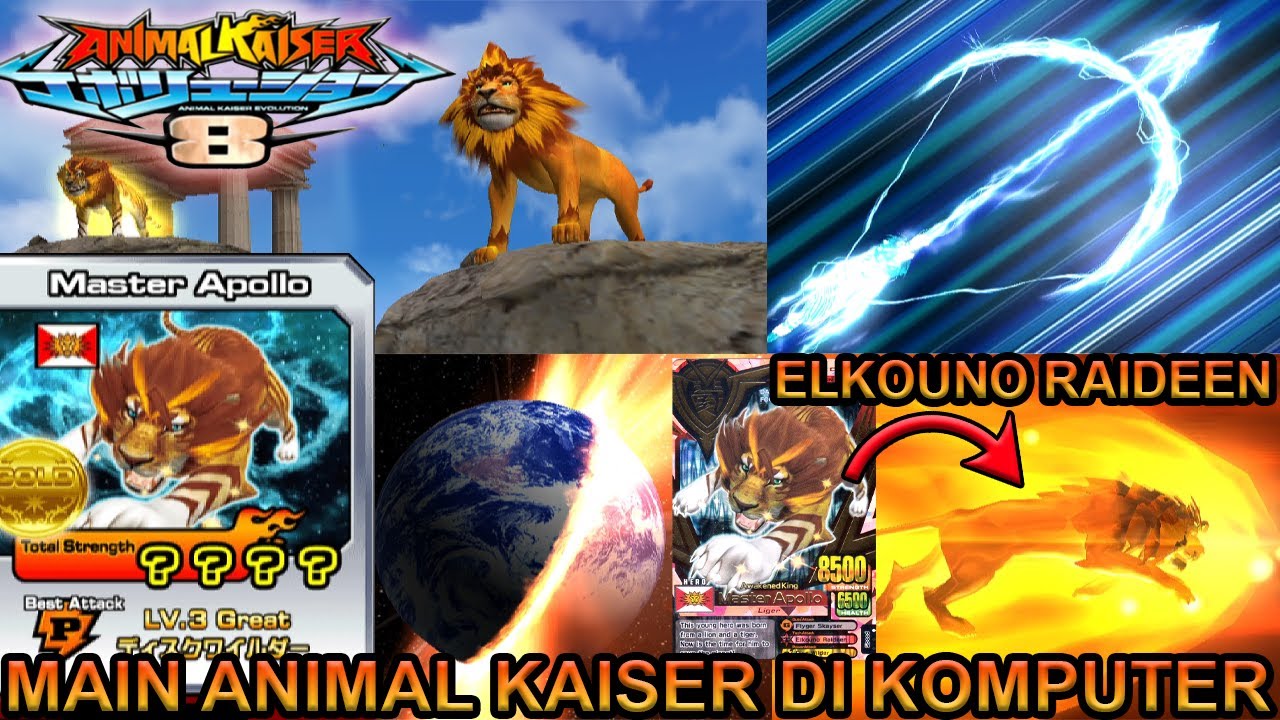 NYOBAIN MASTER APOLLO EPIC COMEBACK ANIMAL KAISER DI KOMPUTER ...