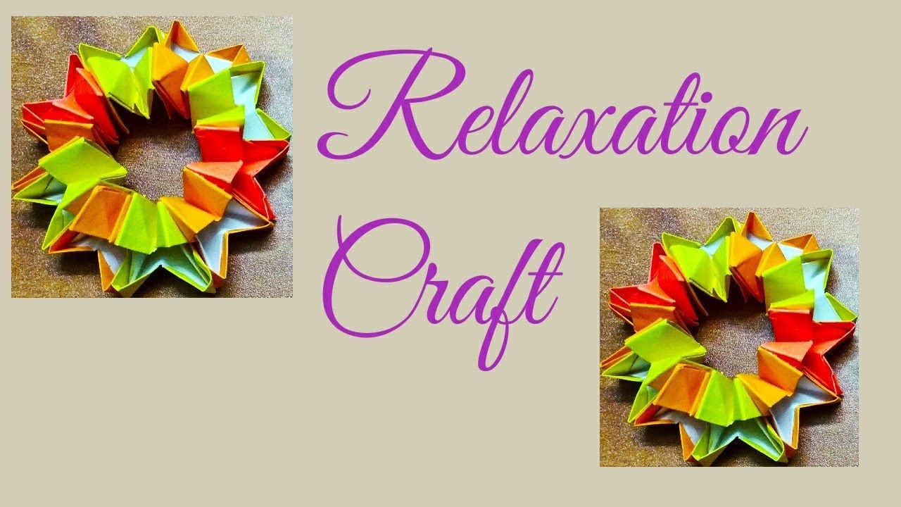 Relaxation Craft making an origami paper (No Mobile/Laptop/Tv)##Hoo ...