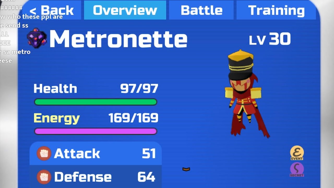 Secret Ability Christmas Metronette (No Boosts) (1/131,072) | Loomian ...