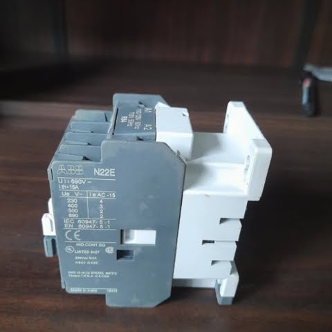 ABB NE22 CONTACTOR -110V 50HZ - YouTube