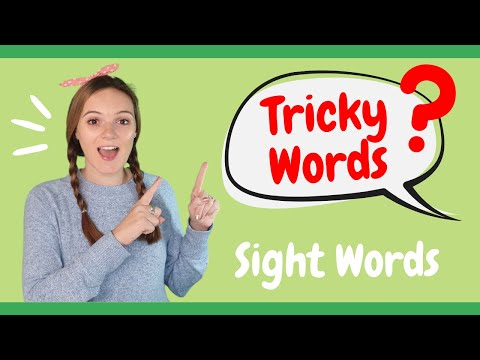 Learn Tricky Words for Kids! | Fun Sight Word Practice | British Teacher