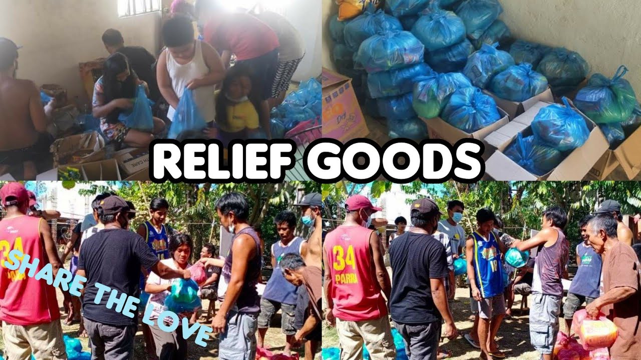 Packing and Giving Relief Goods to 50 Families / All Donors Thank You ...
