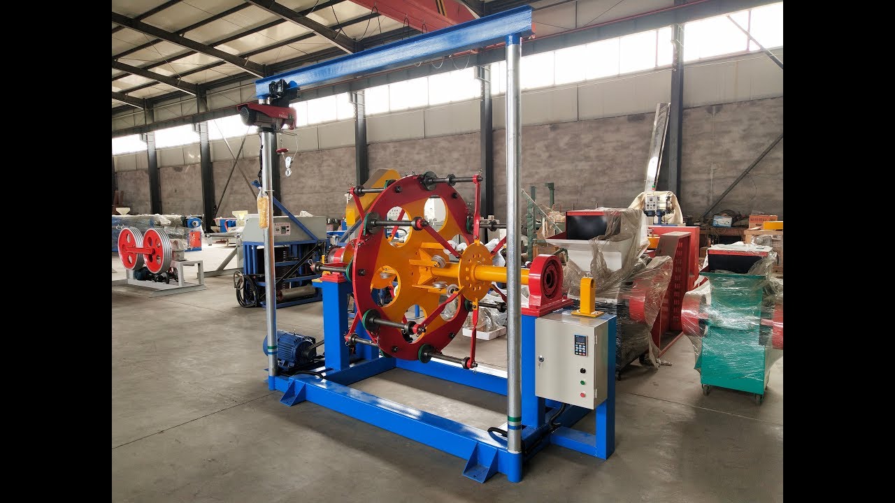 6+12+18 bobins Disc Stranding machine , Stranding and twisting machine ...