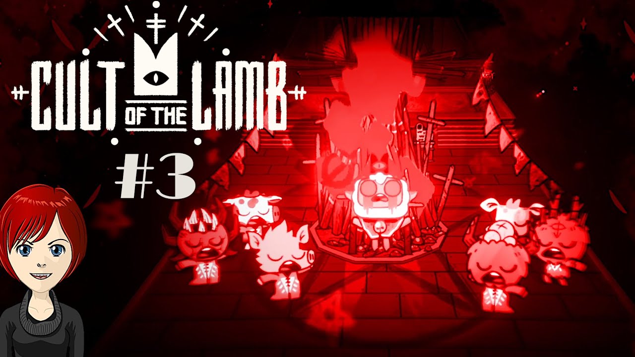 Let's play CULT OF THE LAMB [blind] // part 3 // Upgraded Darkwood and ...
