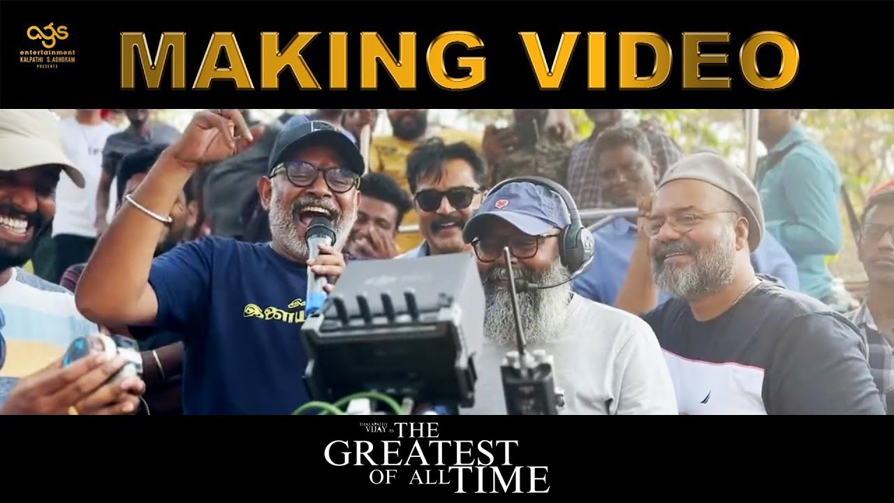 The Goat Making Video | Thalapathy Vijay | Climax Scene in Russia ...