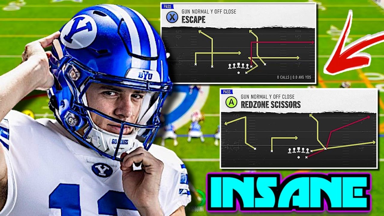 The Best PRO STYLE Offense in College Football 25! INSANE Offensive ...