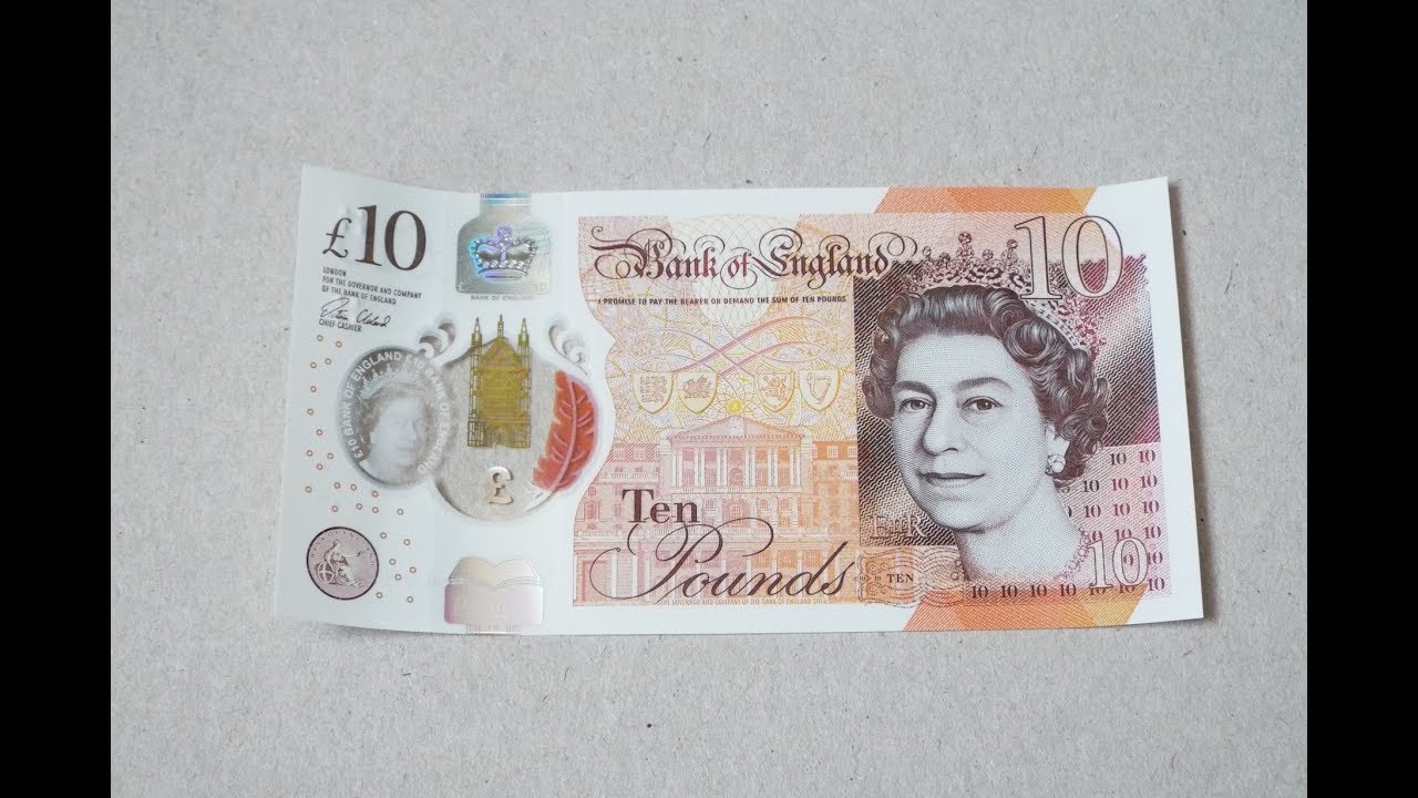 New UK Polymer £10 Note! - YouTube