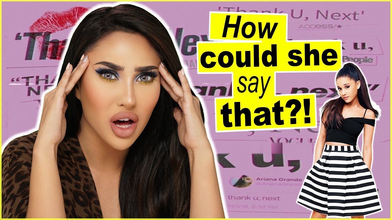 THANK YOU NEXT SONG REACTION GRWM BrittanyBearMakeup YouTube