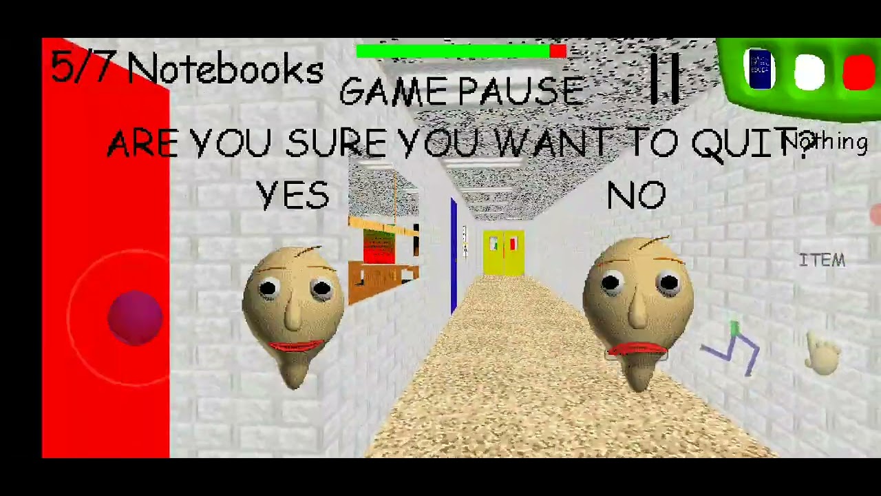 Jogando Baldi s Basics-Parte 2! - YouTube