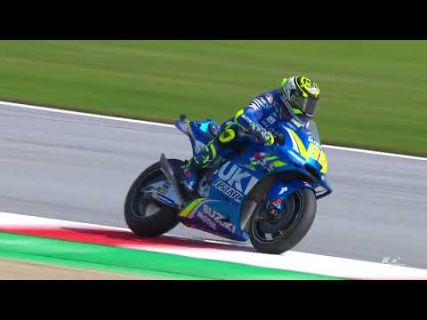 2018 Austrian GP - Suzuki in action