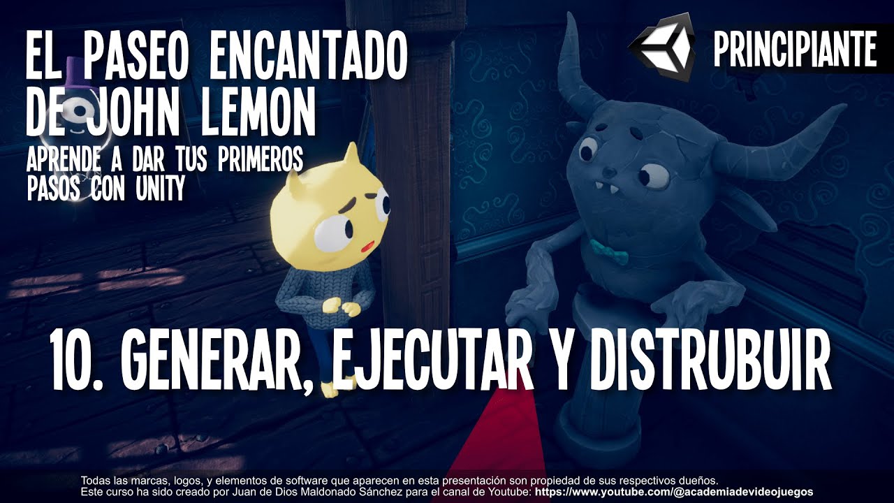 10. Generar, ejecutar y distribuir. El paseo encantado de John Lemon ...