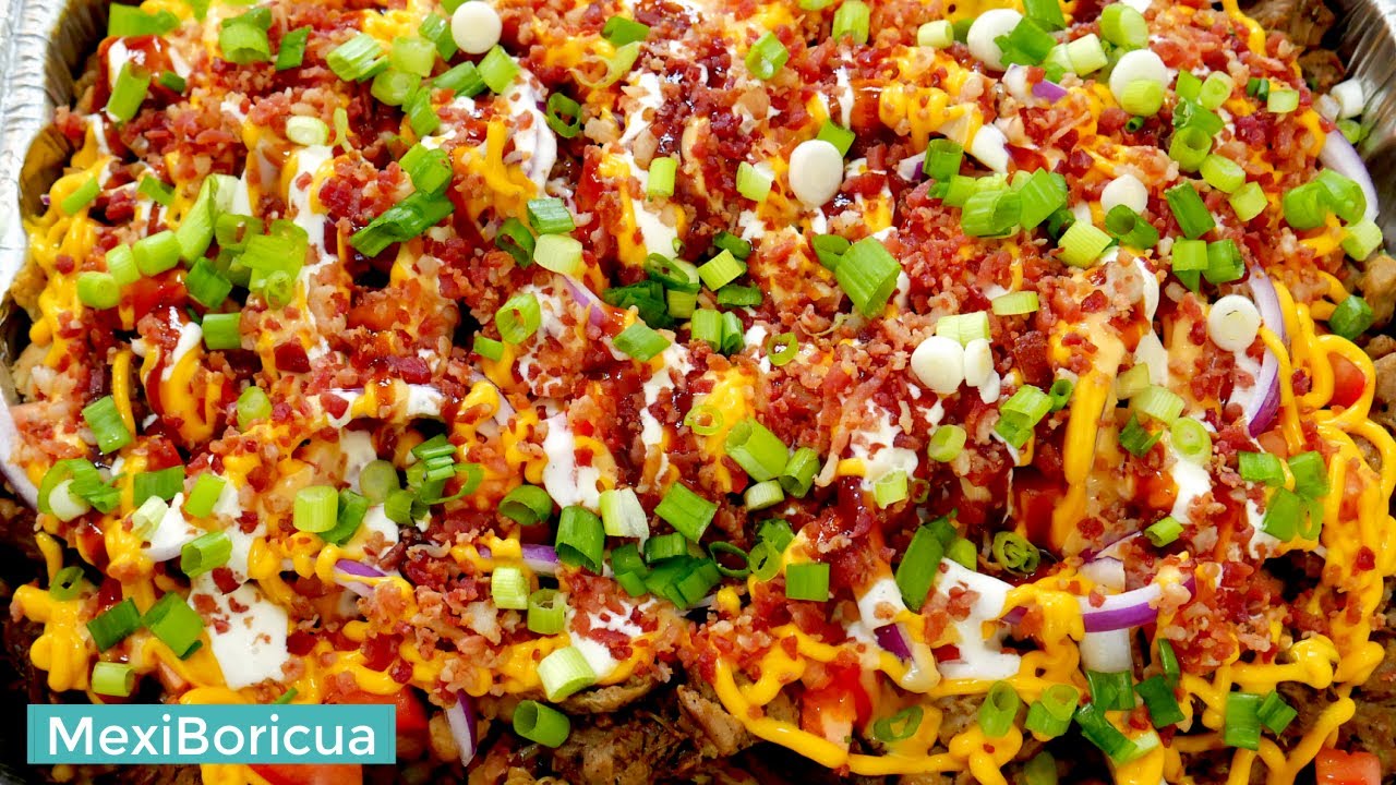 COMO HACER PAPAS LOCAS CON CARNE ASADA | Comidas Rapidas y Faciles de ...