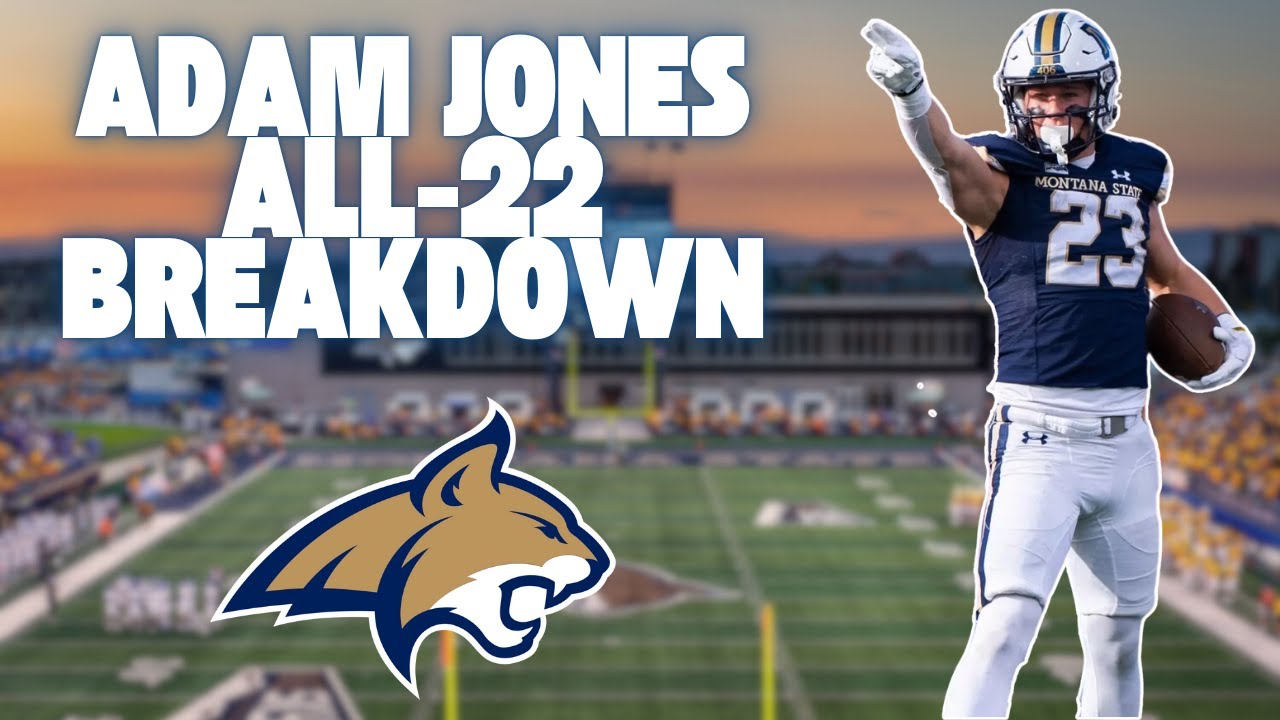 ADAM JONES ALL-22 BREAKDOWN (THE BEST YOUNG RUNNING BACK IN THE FCS ...