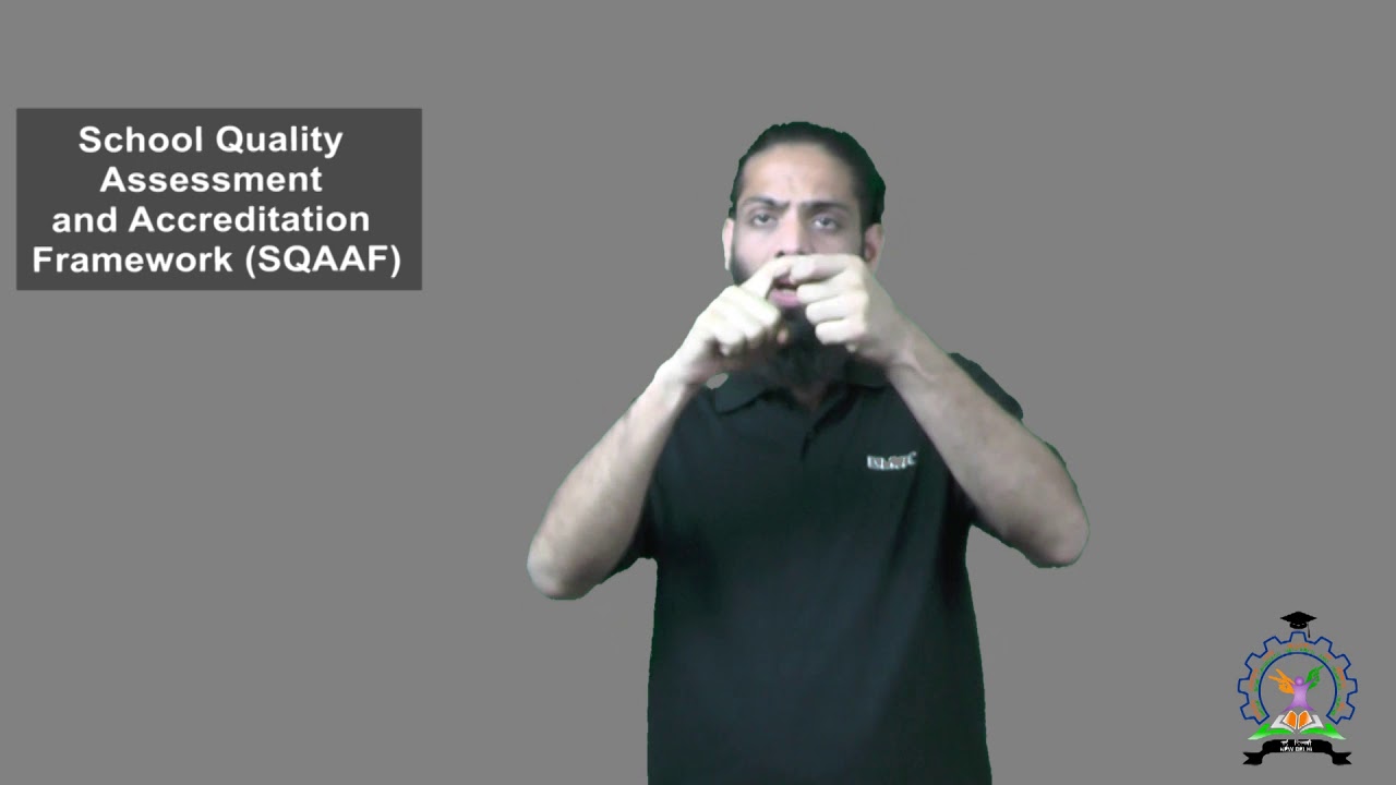 School Quality Assessment and Accreditation Framework SQAAF - YouTube