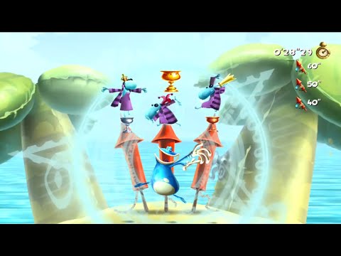 4-1 Virgin in 28.29 (Rayman Legends) - YouTube
