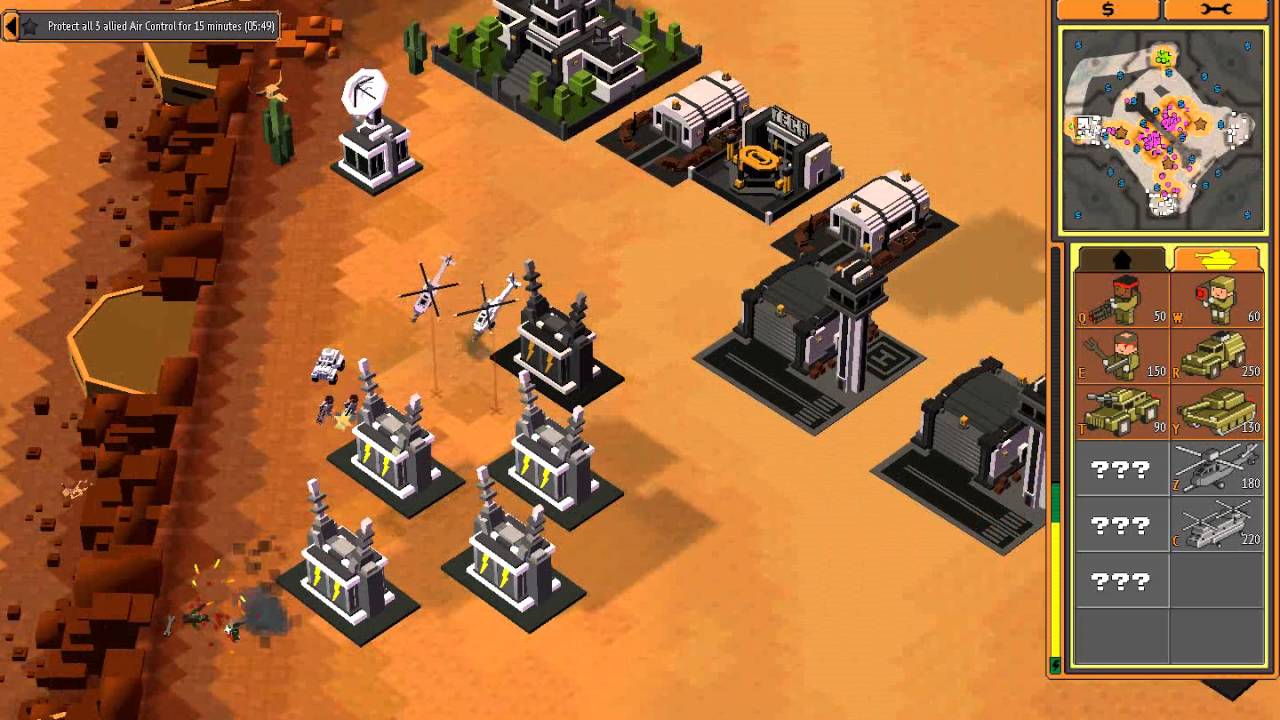 8 bit armies mission 7 - YouTube