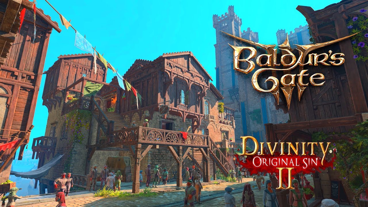 Baldurs Gate 3 + Divinity Original Sin 2 | Coastal City & Tavern ...