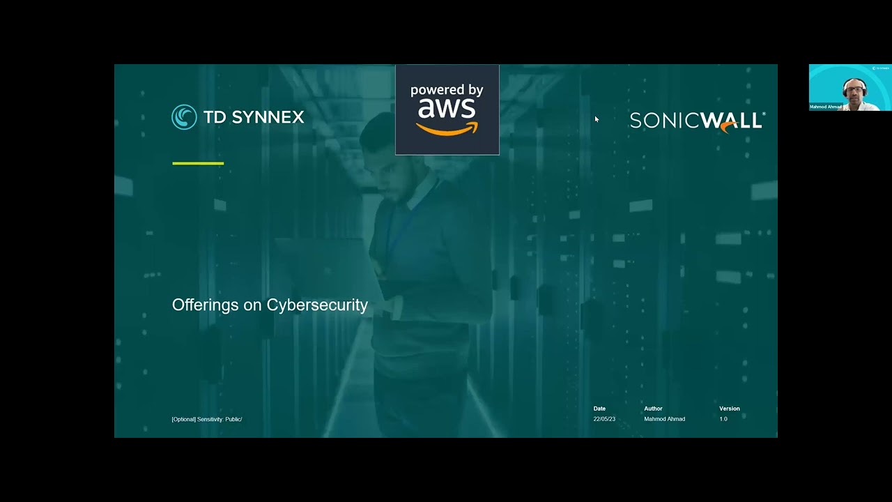 TD SYNNEX Security with SonicWall on AWS - YouTube
