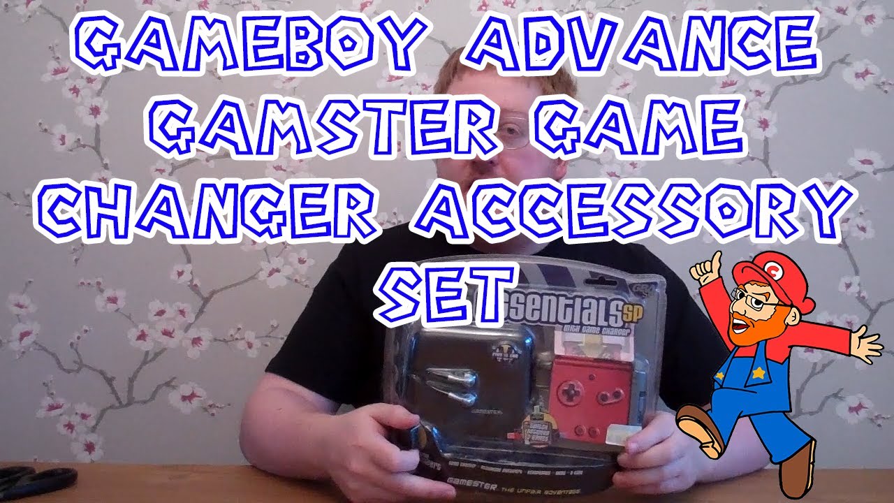 Gameboy Advance Gamster Game Changer Accessory Set - YouTube