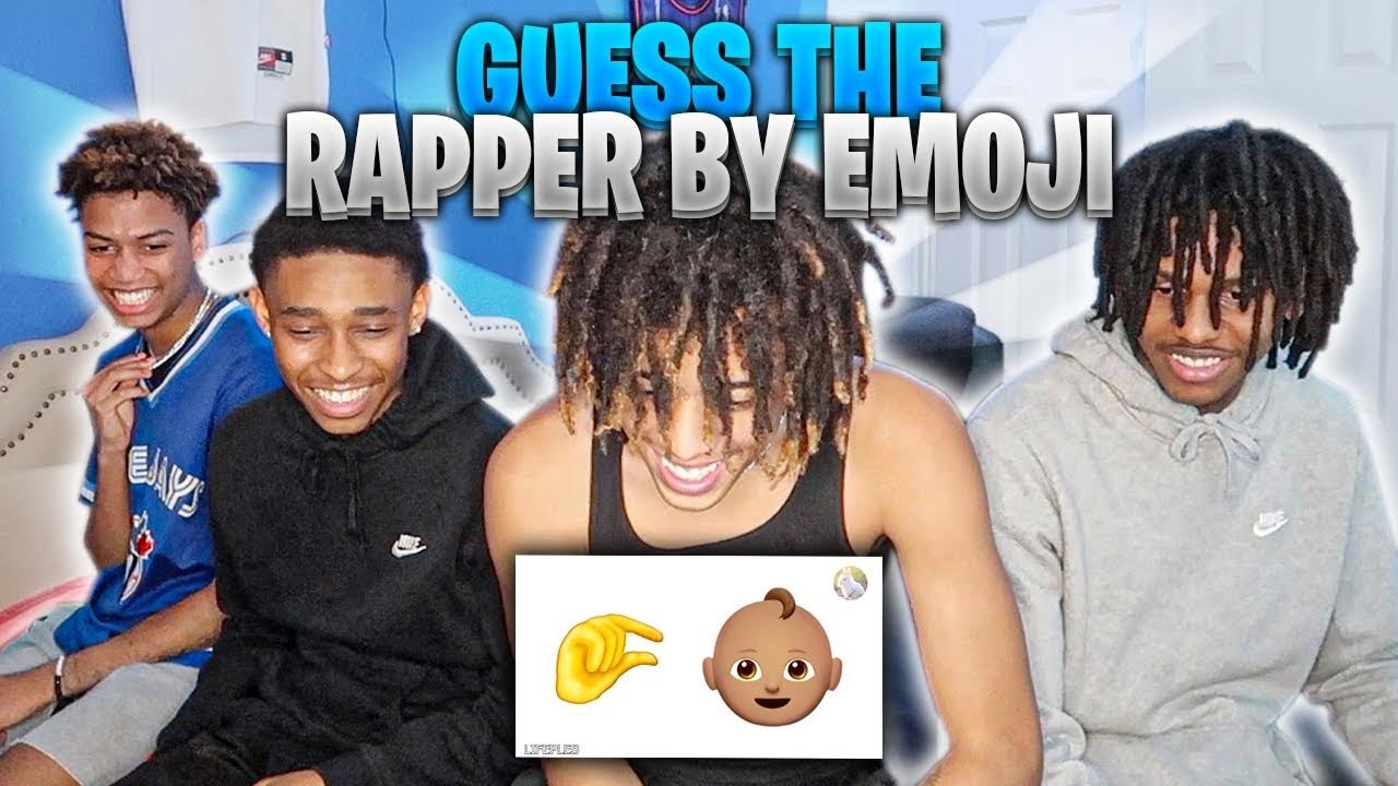 GUESS THE RAPPER FROM THE EMOJI CHALLENGE!!!🔥🤔👀 - YouTube