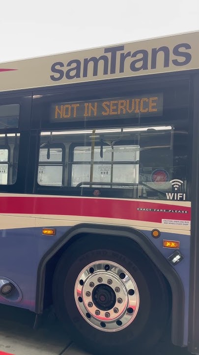 (LOUD) SamTrans #634 Route Announcement: Route ECR Palo Alto Transit Center - YouTube