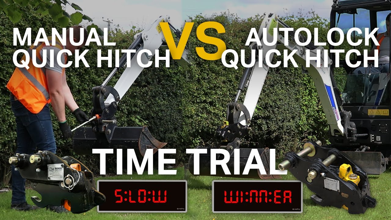 MANUAL VS AUTOLOCK Quick Hitch - Which is faster? - YouTube