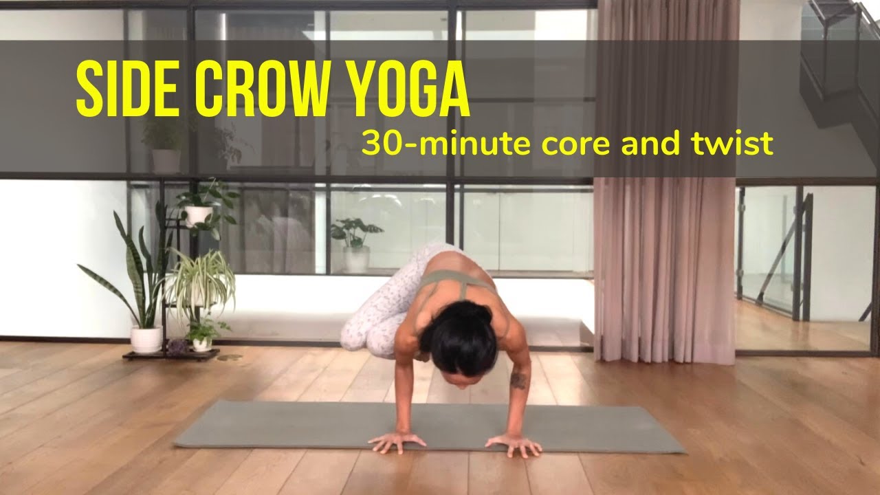 How to do Side Crow Pose | Step by Step Tutorial for [Beginners ...