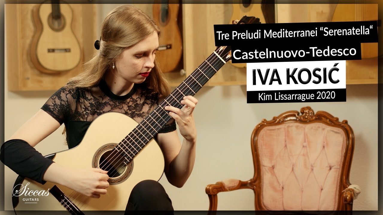 Iva Kosic plays Tre Preludi Mediterranei(Serenatella) by Castelnuovo ...