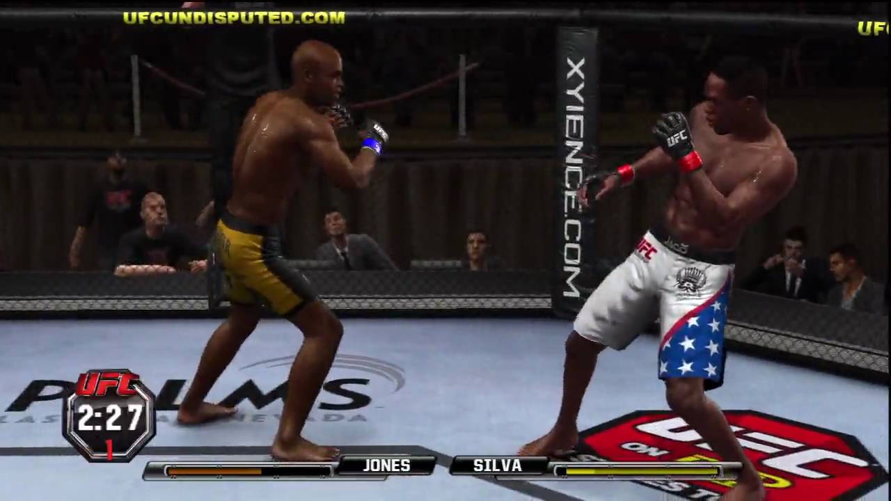 UFC Undisputed 2010 - Title Mode - Anderson Silva - Match 1 - YouTube