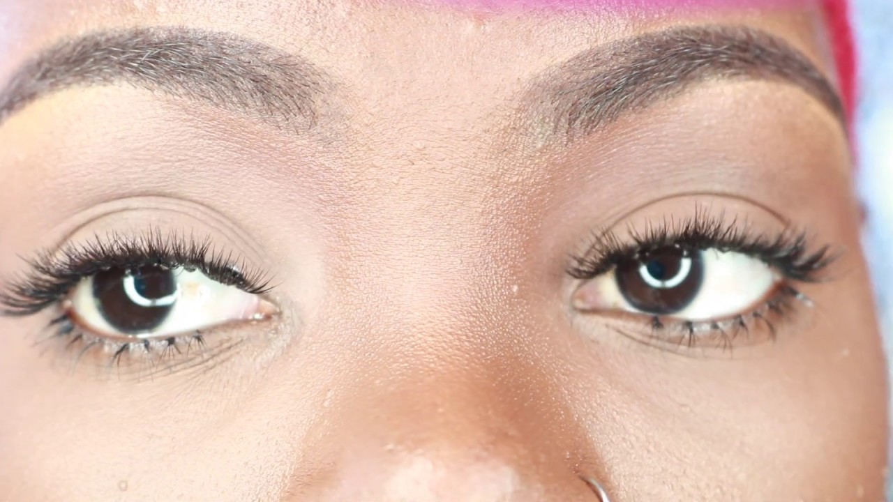 How I apply individual lashes Top & Bottom | Easy Tutorial for ...