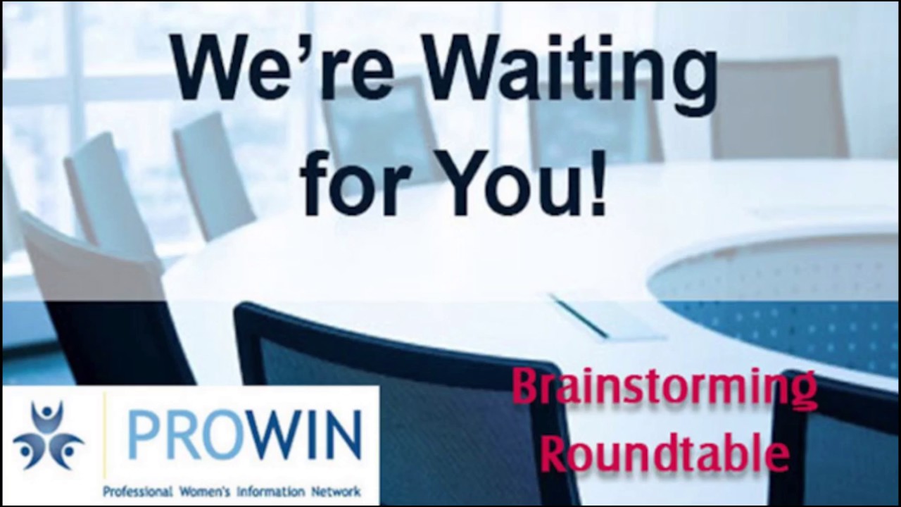 Brainstorming Roundtable - YouTube