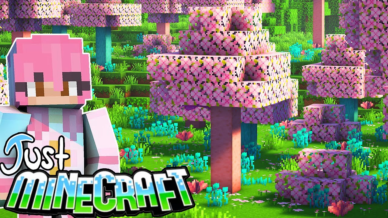 CUSTOM Magical Biome | Just Minecraft SMP | Ep. 2 - YouTube