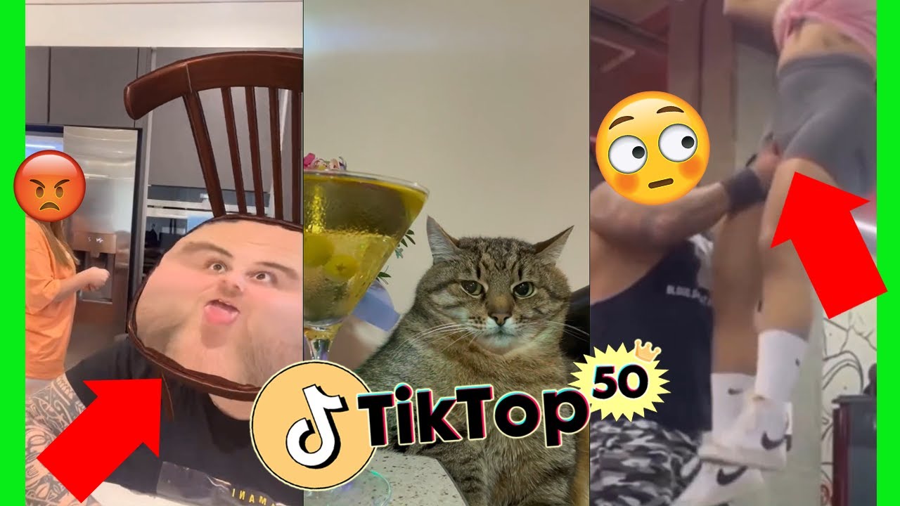 TOP 50 Funniest TikTok Videos Compilation! - YouTube