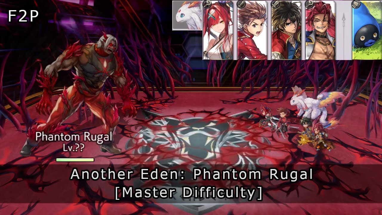 Another Eden: Phantom Rugal Master Difficulty [Free Chars] - YouTube